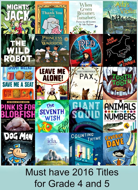 Twenty 2016 titles your Grade 4 and 5 classroom library must have ...