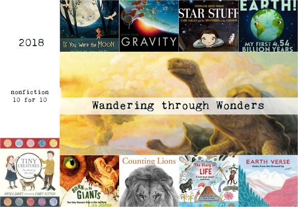 Nonfiction 10 for 10: Wandering through Wonders | There's a Book for That